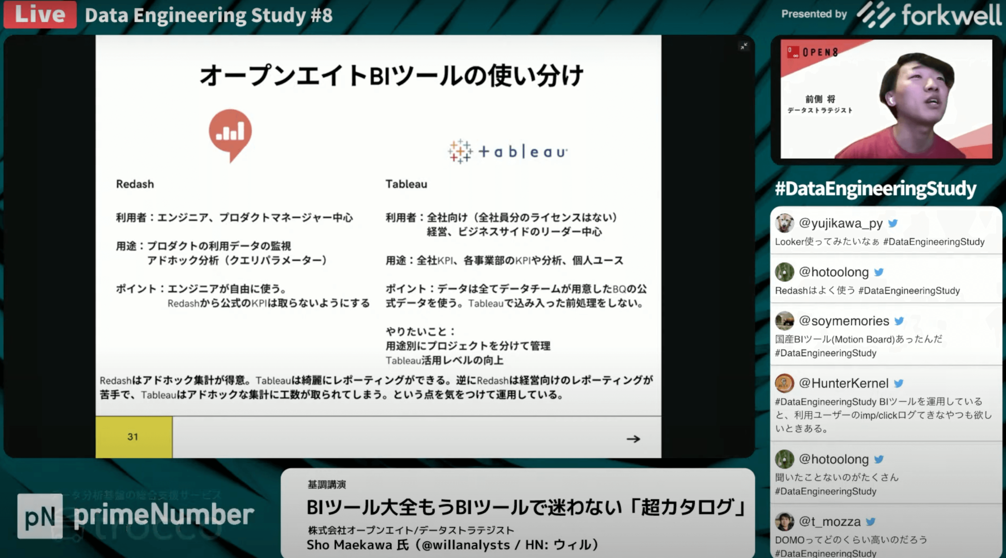 「BIツール特集－OSS・商用の上手い使い分け」Data Engineering Study #8イベントレポート | TROCCO®(トロッコ)