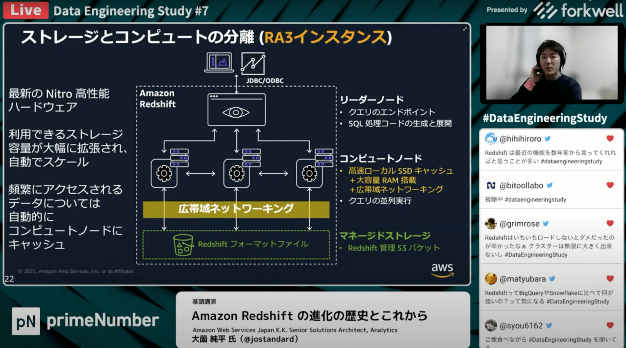「Redshift最新アップデートと活用事例」Data Engineering Study #7イベントレポート | TROCCO®(トロッコ)